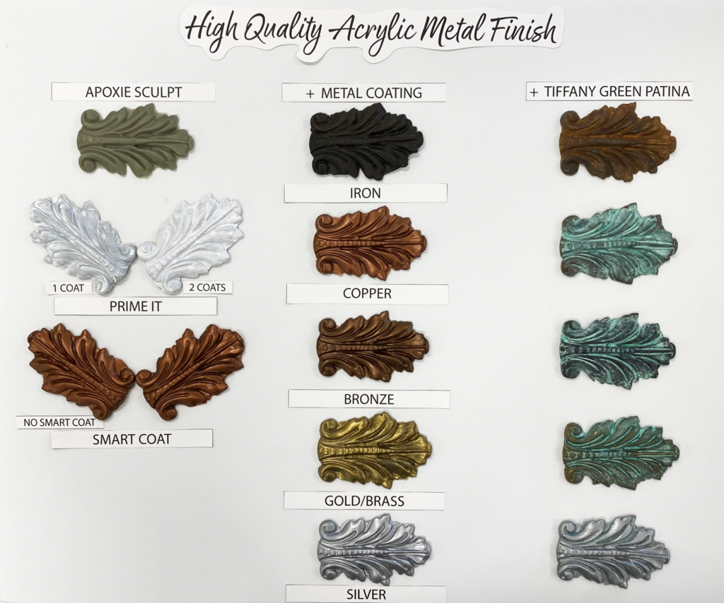 Sculpt Nouveau Metal Coatings – Aves Clay – Maker of Fine Clays and ...